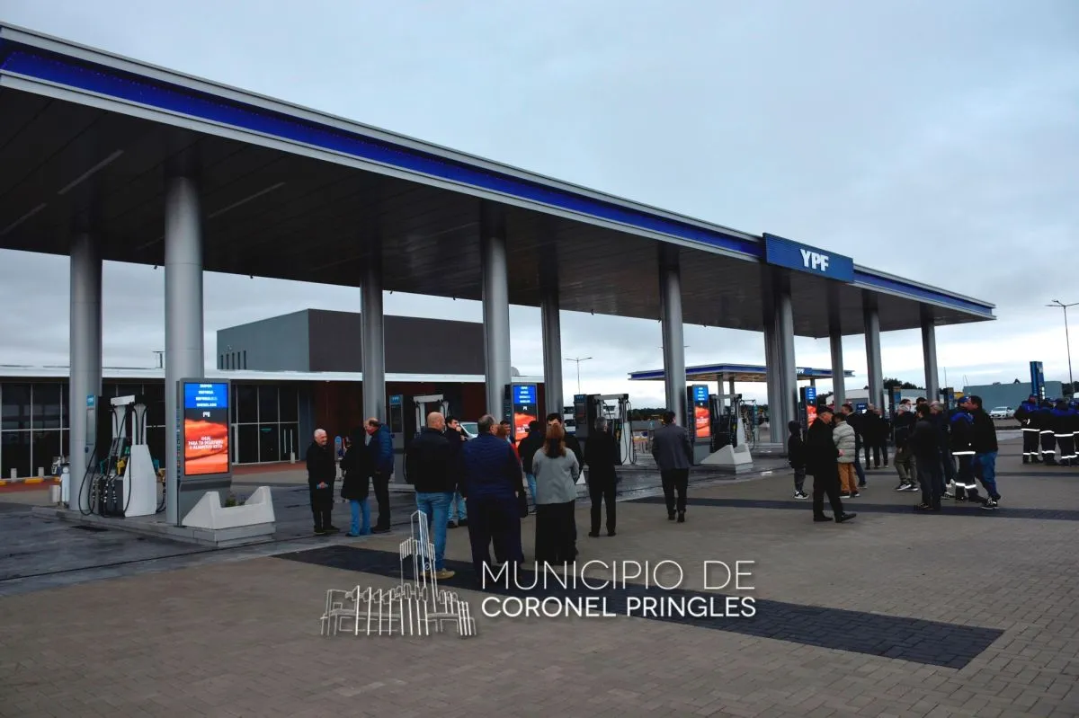 YPF volvió a Pringles con la estación más moderna del país | El Orden de Pringles